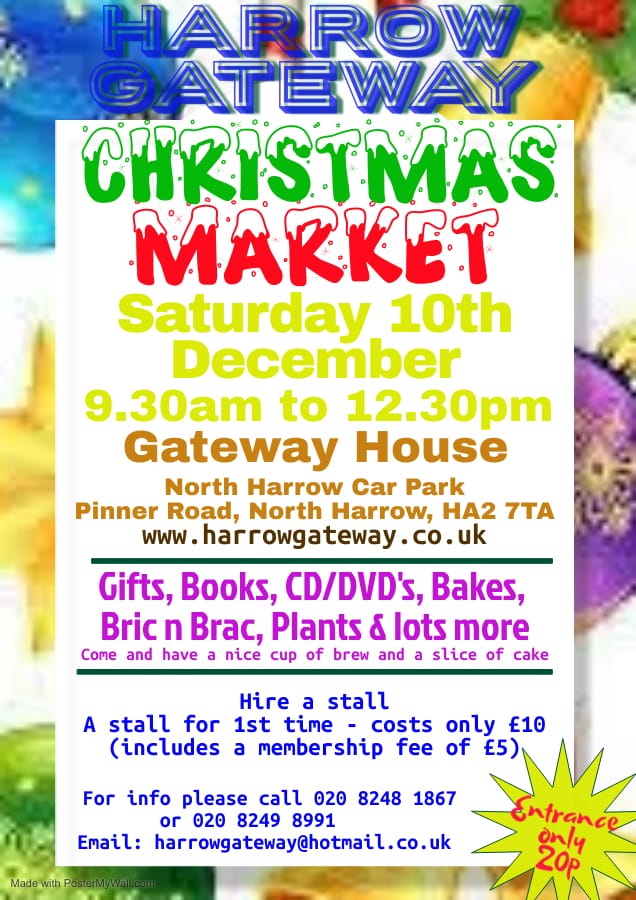 [10th Dec 2022] - Local Market - Harrow Gateway, North Harrow Carpark ...